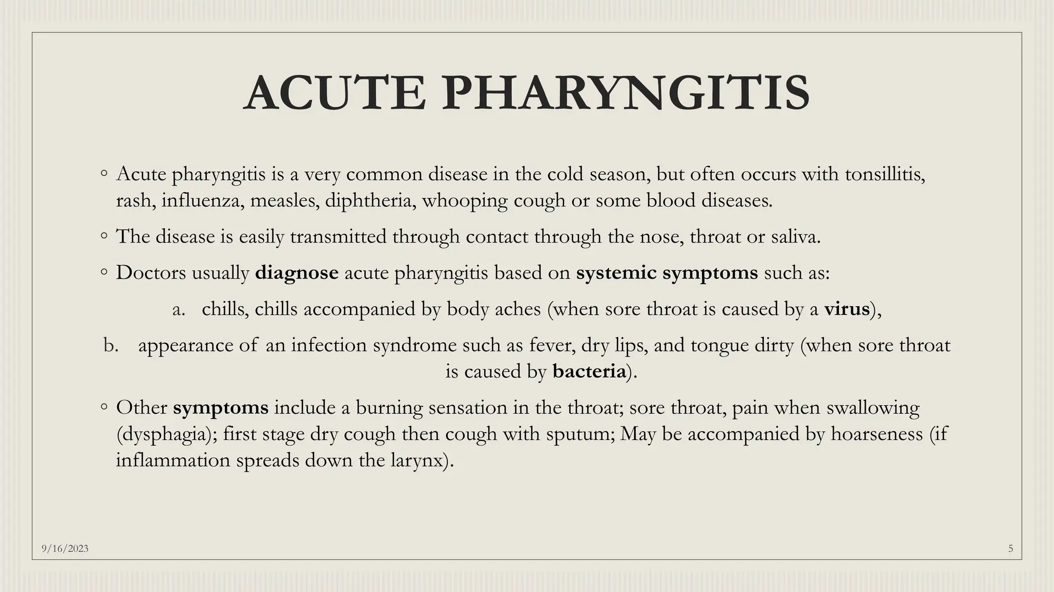 Unveiling Pharyngitis: Causes, Symptoms, Diagnosis, and Treatment ...