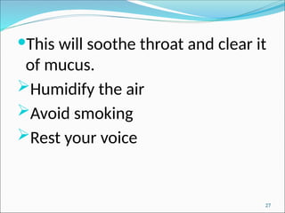 PHARYNGITIS FOR BSC NSG, GNM,MSC NURSING | PPTX