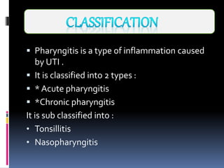 Pharyngiti's by chanchala chapadi | PPT
