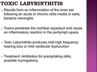 Pharyngitis & labyrinthitis | PPT