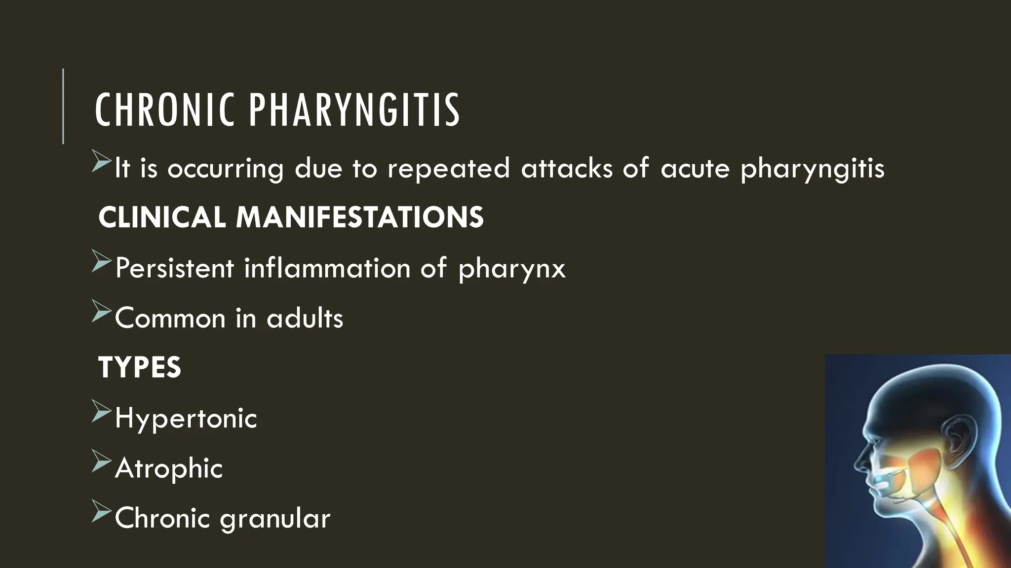nursing management of the patients with pharyngitis new.pptx | Lung and Respiratory Health ...