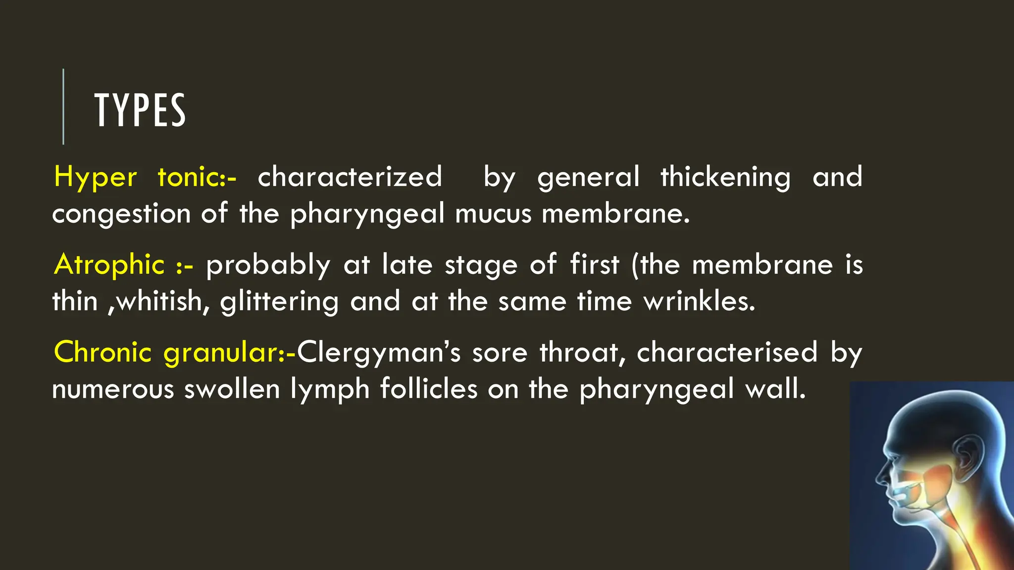 nursing management of the patients with pharyngitis new.pptx | Lung and Respiratory Health ...