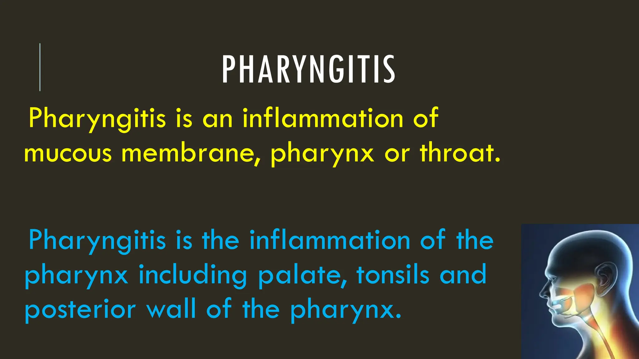 nursing management of the patients with pharyngitis new.pptx | Lung and Respiratory Health ...