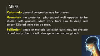 nursing management of the patients with pharyngitis new.pptx | Lung and Respiratory Health ...