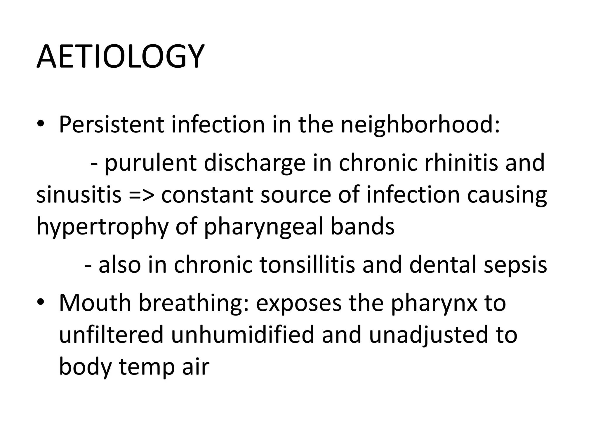Pharyngitis n oral cavity | PPT