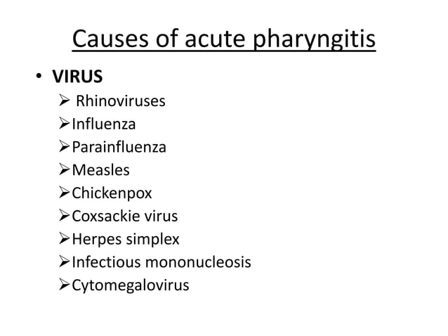 Pharyngitis n oral cavity | PPT