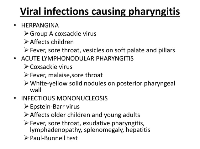 Pharyngitis n oral cavity | PPT