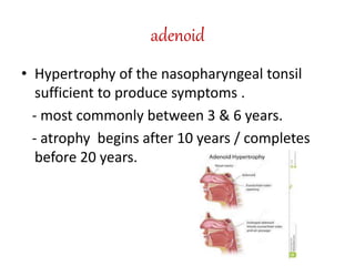 pharynx & adenoid.pptx..................... | PPT