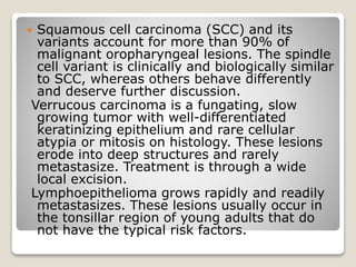 pharyngeal Tumors | PPTX