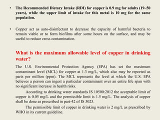 Exploring the Mechanism of Water Disinfection using Antimicrobial ...