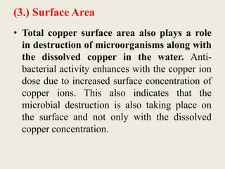 Exploring the Mechanism of Water Disinfection using Antimicrobial ...