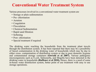 Exploring the Mechanism of Water Disinfection using Antimicrobial ...