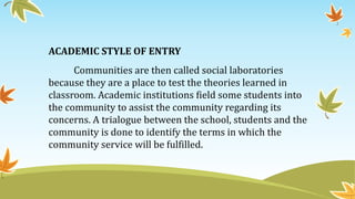 PHASE-2 Entering the Community.pptx