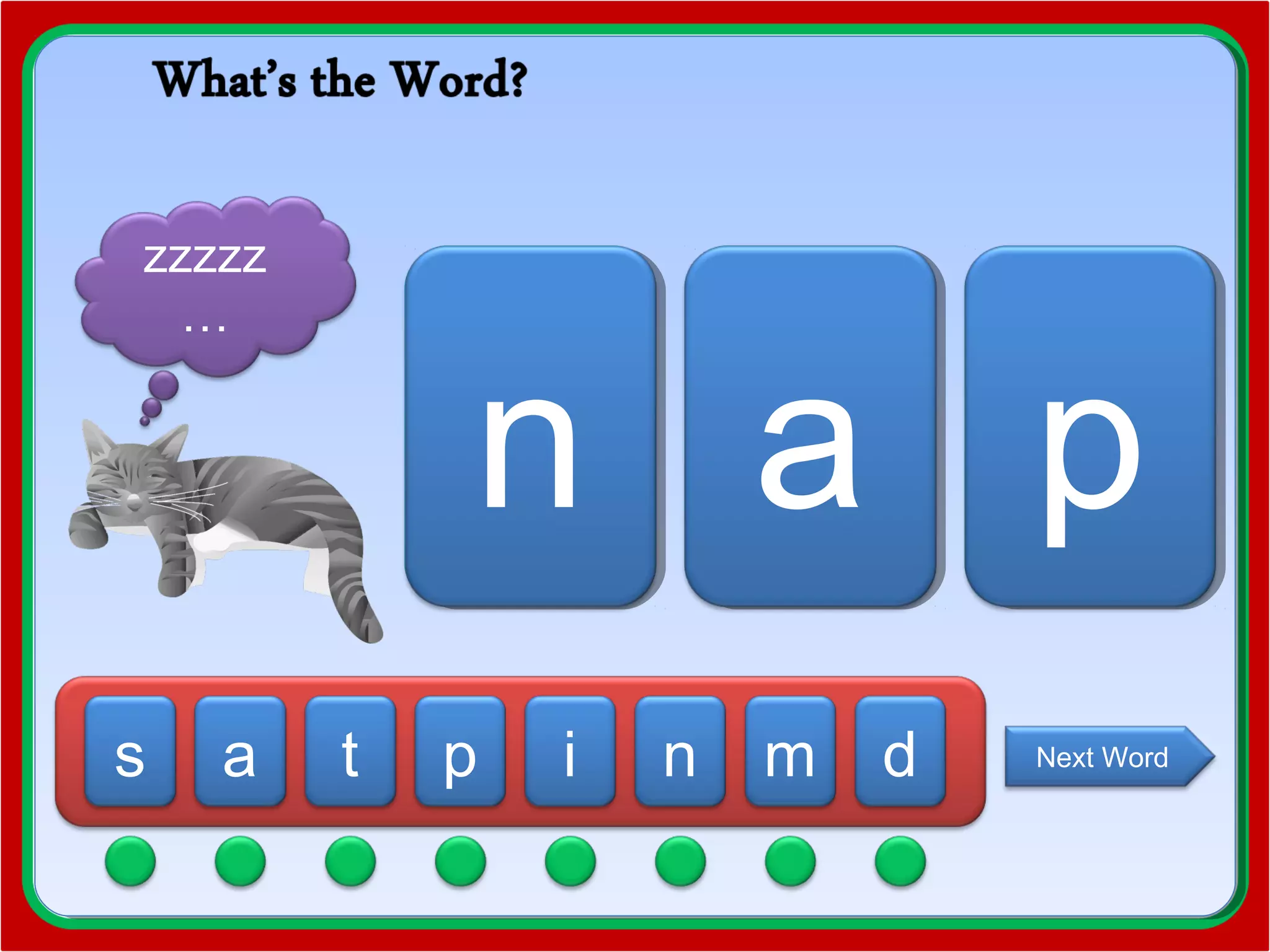 Reception Phonics Workshop October 2013 - Phase 2 -Words with three ...