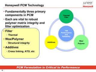 Phase Change Materials- Networking Applications | PDF