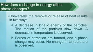 Phase-Changes Gen. CHemistry Grade12 lesson | PPTX