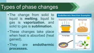 Phase-Changes Gen. CHemistry Grade12 lesson | PPTX