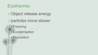 phase changes in matters hsghfvhdvfgdvfvf | PPTX