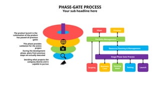 template for phases wise projects editable | PPTX