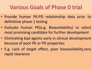 Phase 0 clinical trial | PPTX