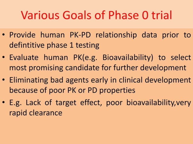 Phase 0 clinical trial | PPTX