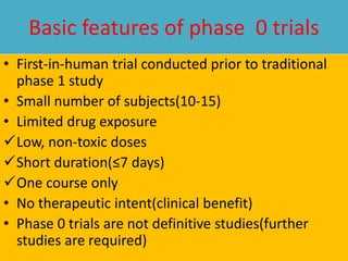 Phase 0 clinical trial | PPTX