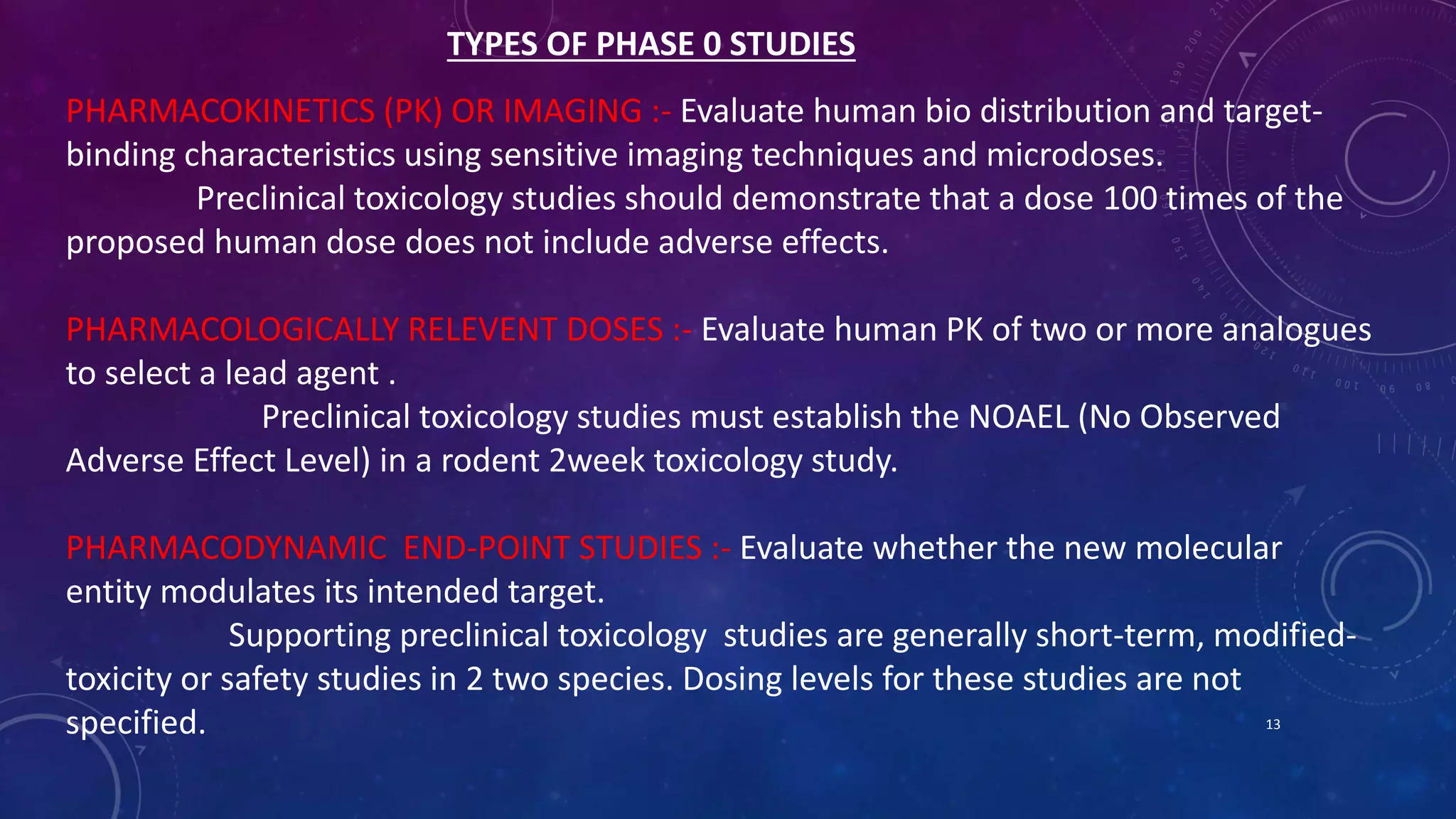 Phase 0 clinical trials | PPTX