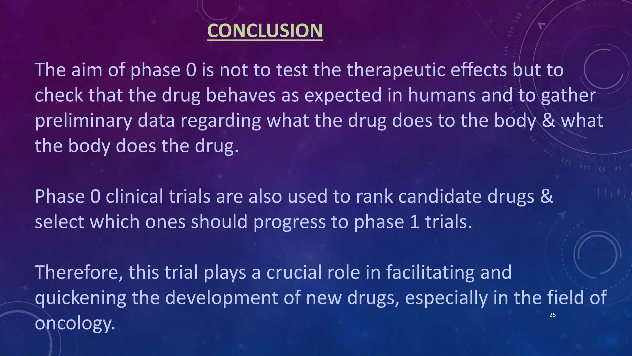 Phase 0 clinical trials | PPTX