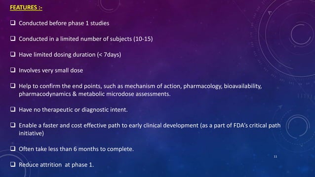 Phase 0 clinical trials | PPTX