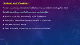 Phase 0 clinical trials | PPTX