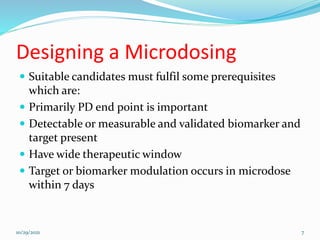 Phase 0 & i clinical trial designing,conduct &challenges | PPTX