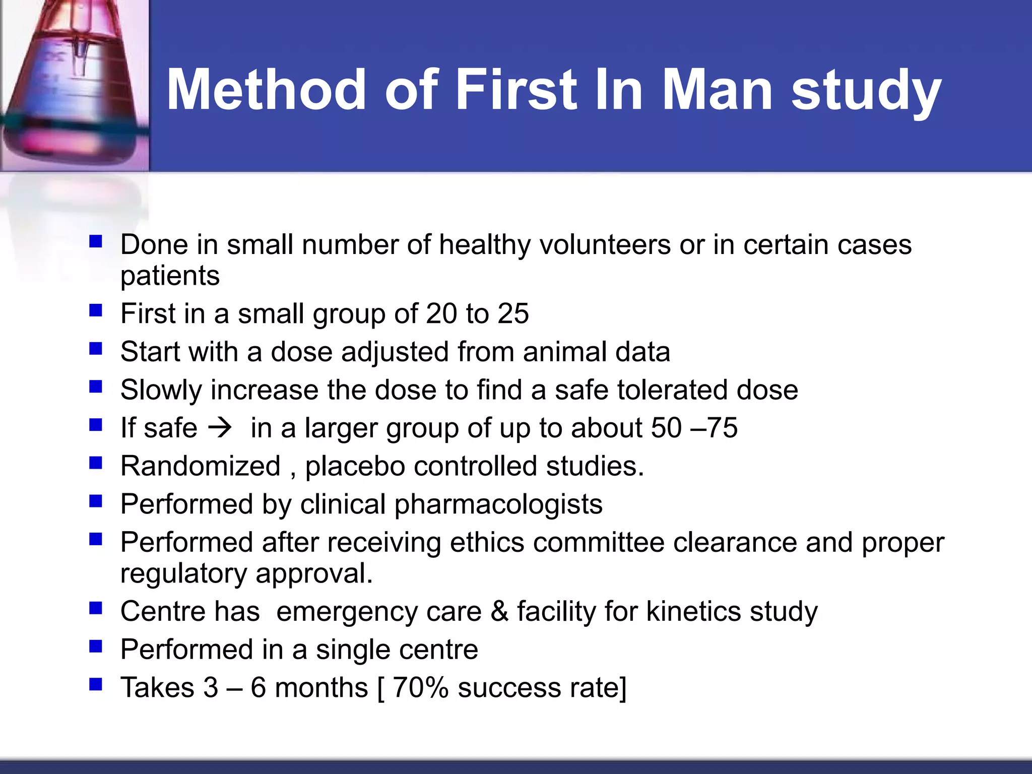 Phase 1 clinical trial | PPT