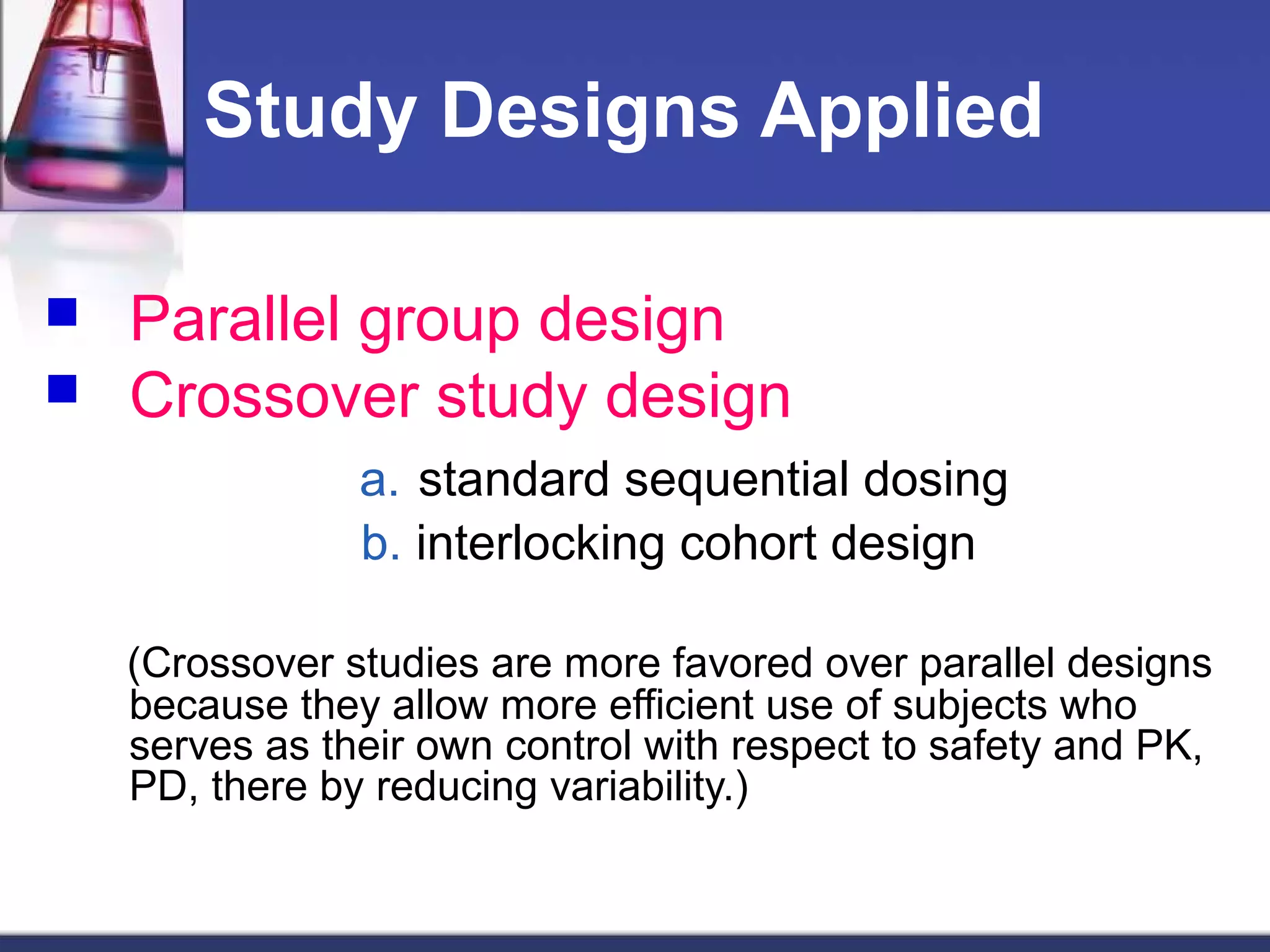 Phase 1 clinical trial | PPT