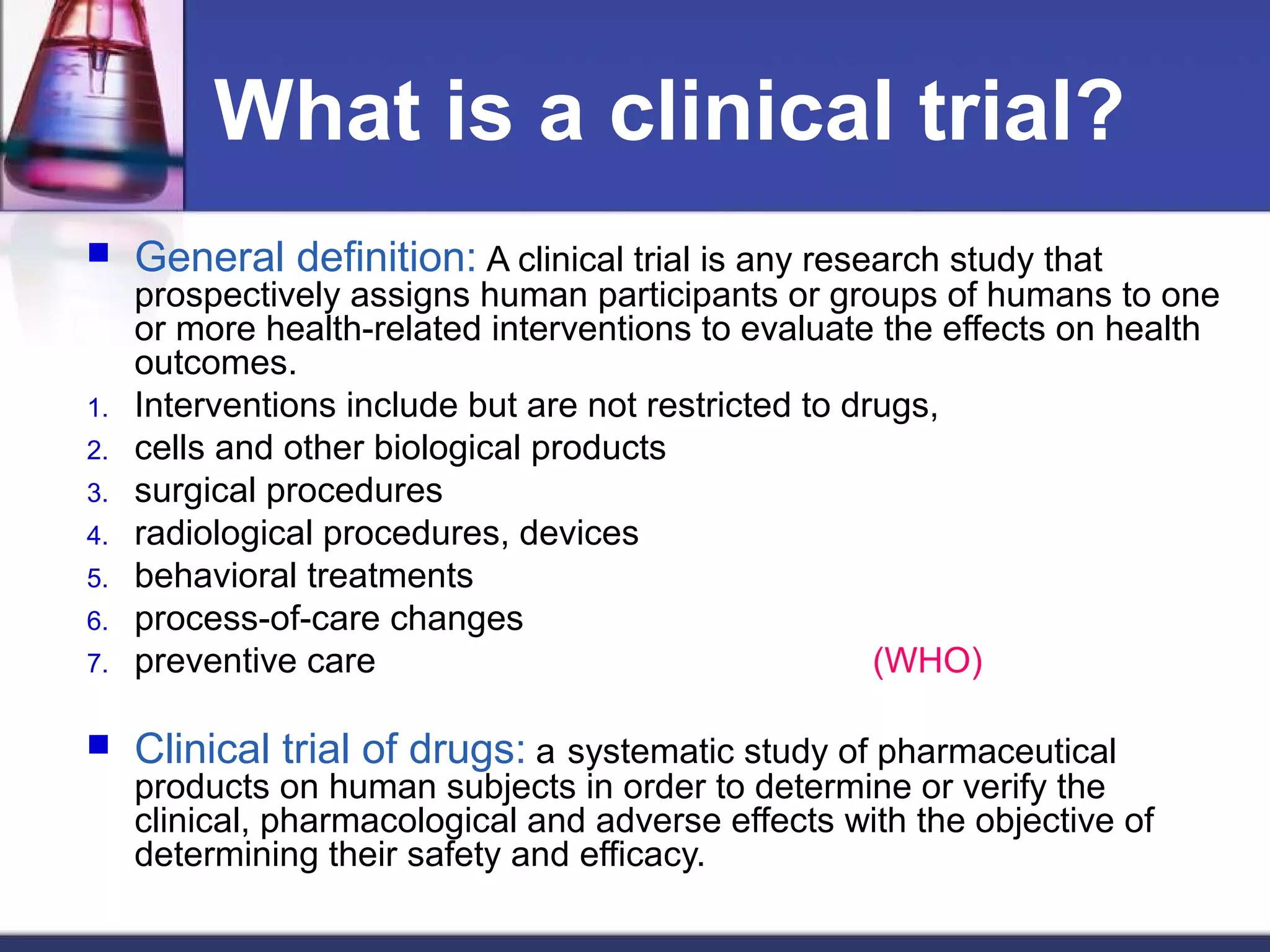 Phase 1 clinical trial | PPT