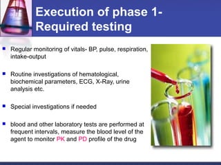 Phase 1 clinical trial | PPT