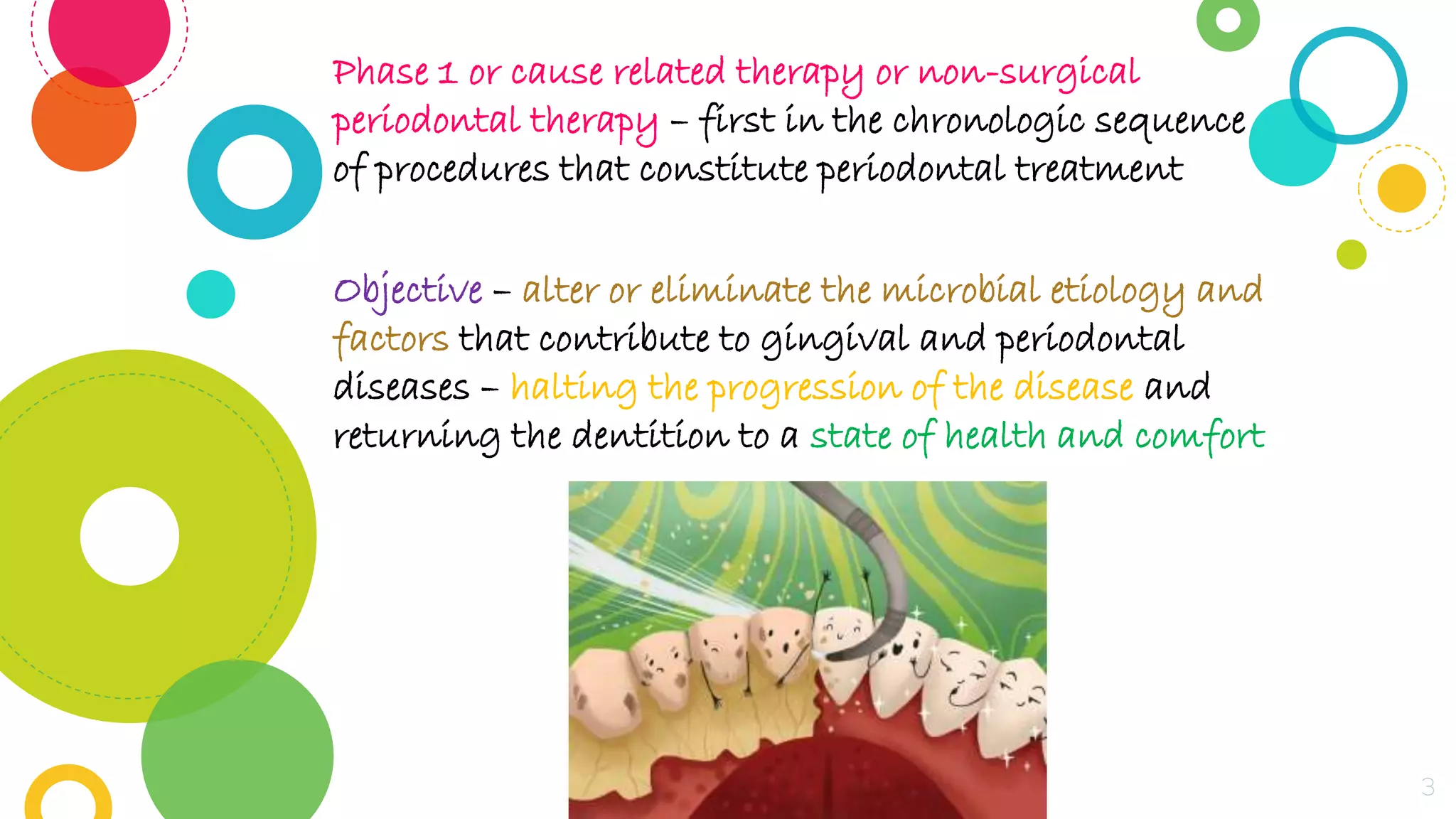 Phase 1 periodontal therapy | PPTX