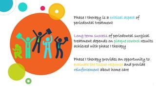 Phase 1 periodontal therapy | PPTX