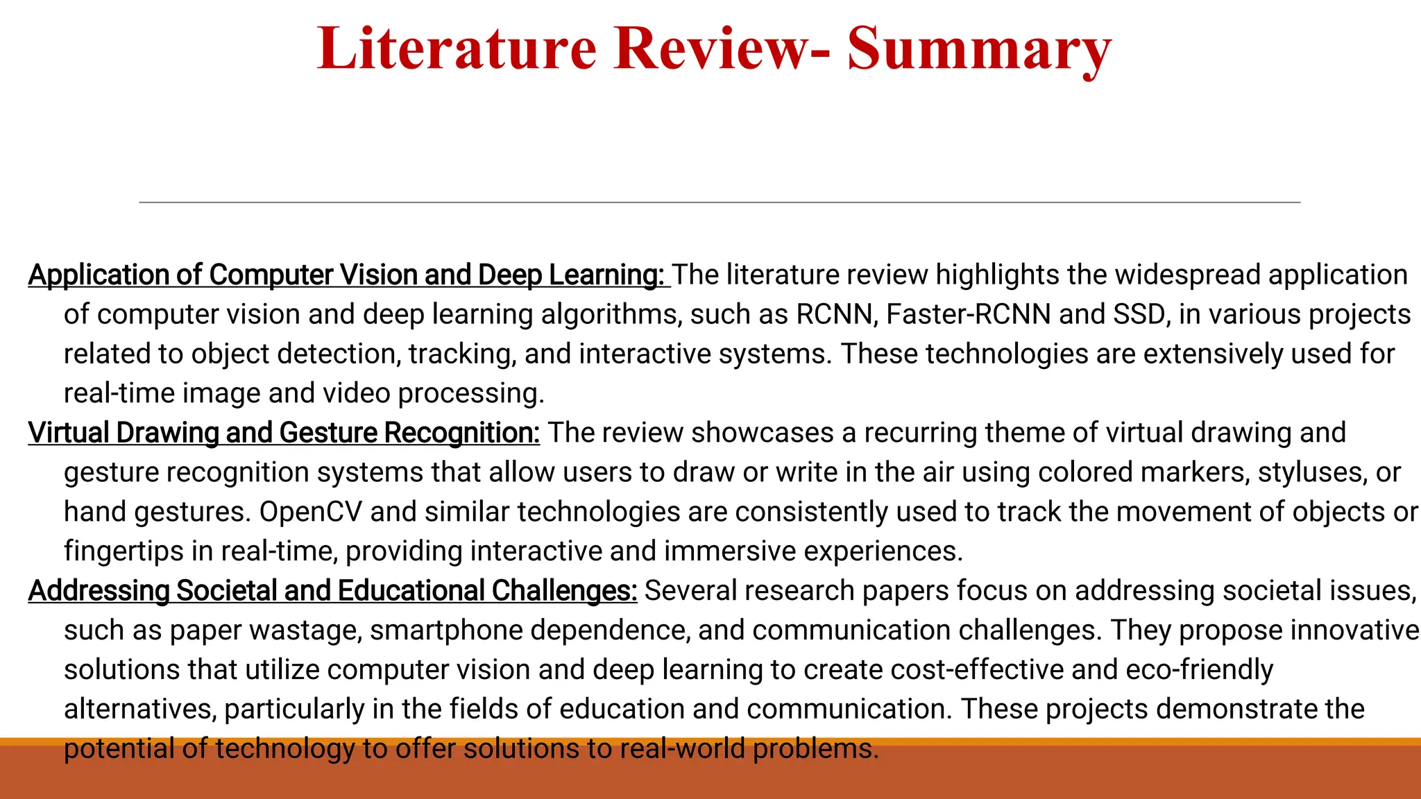 Air Canvas | PPTX | Technology & Computing