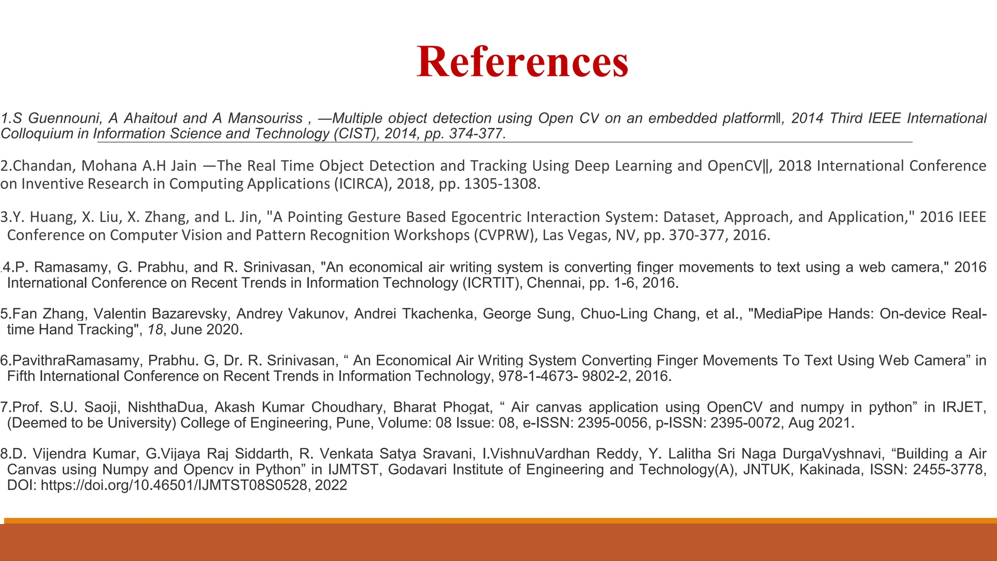 Air Canvas | PPTX | Technology & Computing