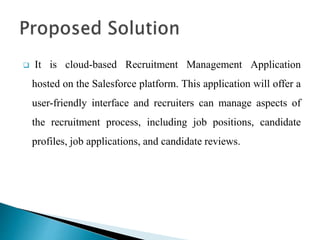 phase 2-Azeem's.pptx salesforce internship of job recruitment app | PPTX