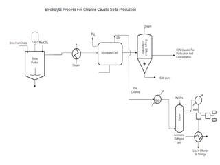 MANUFACTURE OF CHLORINE - CAUSTIC SODA USING ELECTROLYSIS PROCESS ...
