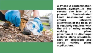Phase 2 Contamination Report Sydney.pptx