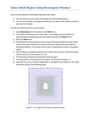 Phase2 developers tip_-_advanced_mesh_regions | PDF | Science