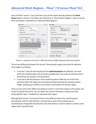 Phase2 developers tip_-_advanced_mesh_regions | PDF | Science