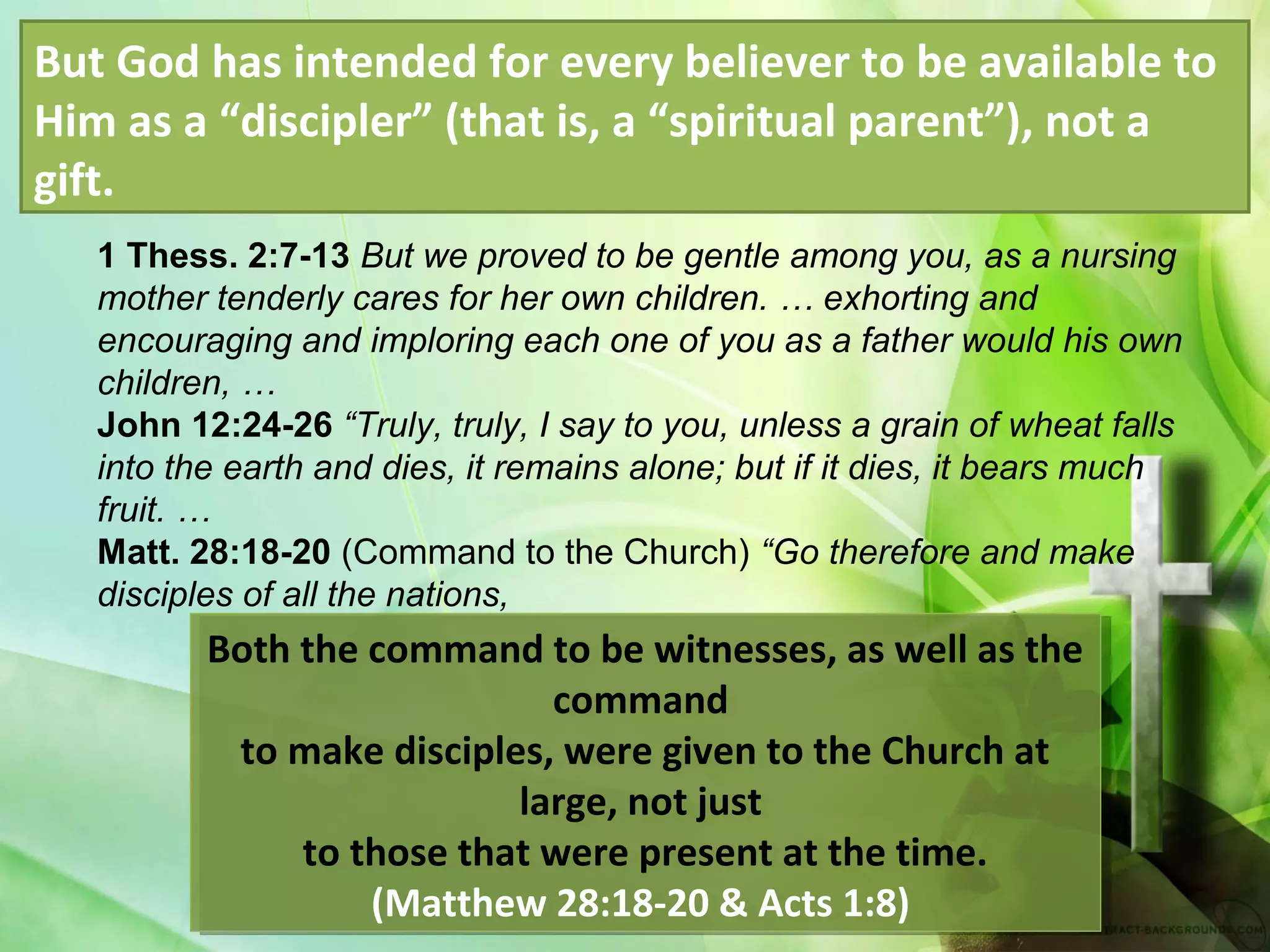 Phase 2 discipleship curriculum | PPT