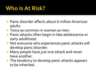 FMST Tuesday, April 15th (Panic Disorder) | PPTX