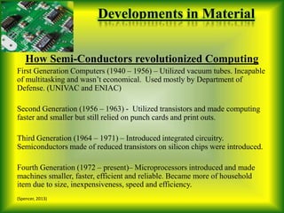 Materials, Semi-conductors and Micro-Chips | PPT
