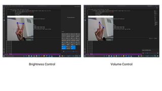 Virtual Mouse using hand gesture recognition | PPTX