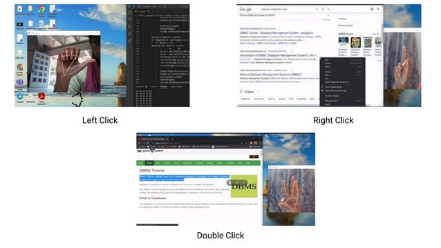 Virtual Mouse using hand gesture recognition | PPT