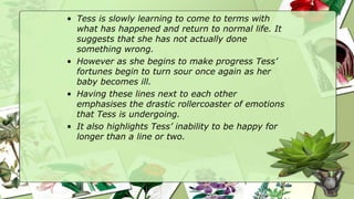 Tess of the D'Urberville's- Phase 2 Quote Analysis | PPTX ...